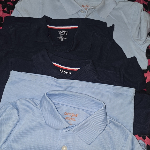 Shirts & Tops | French Toast And Cat Jack Mens Polo Shirt Set Light ...